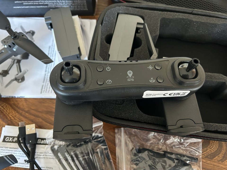 RDM GX-PRO GPS FOLDING DRONE FULL HD 1080 CAMERA | eBay UK