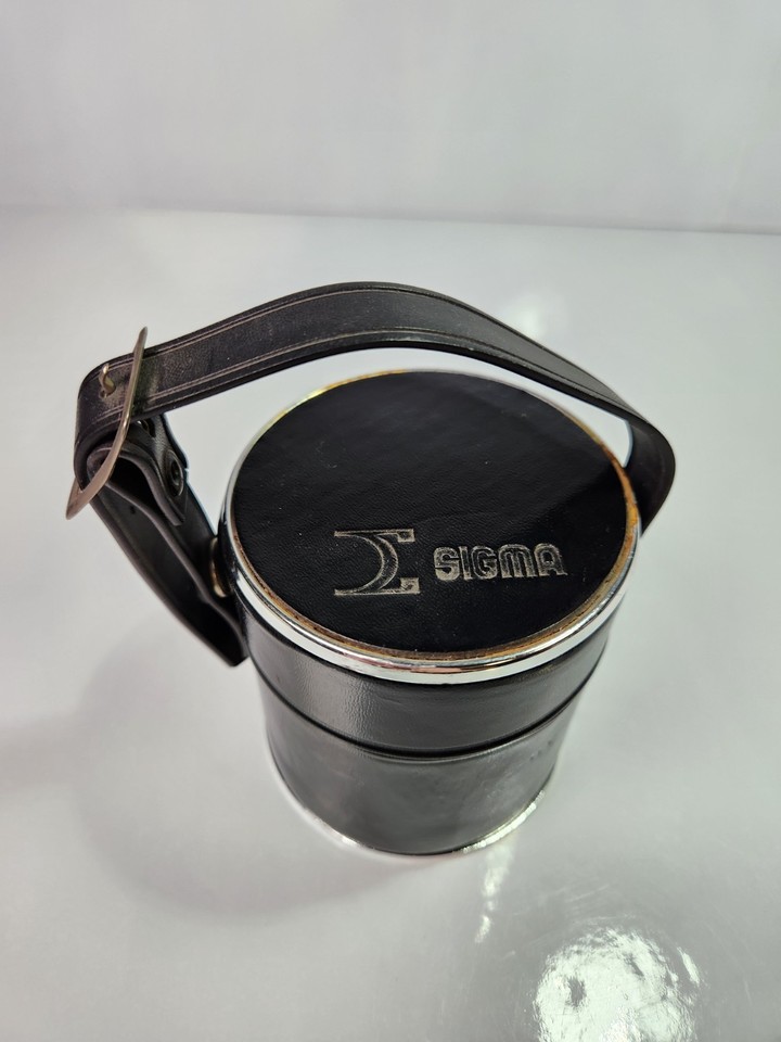 Original Sigma Hard 3" x 3"Camera Lens Case With Strap | eBay