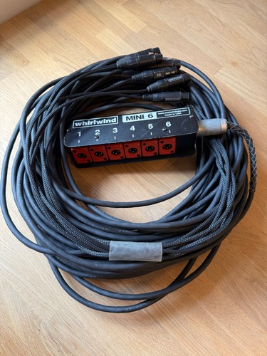 Whirlwind Mini6 6 channel 110 foot Return Snake | eBay