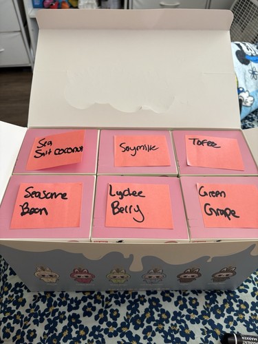 Authentic Labubu The Monsters Exciting Macaron Full Set Of 6, Whole Box ...