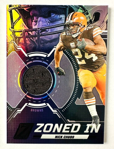 Nick Chubb Jersey Card