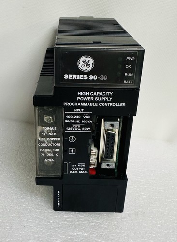 GE Fanuc IC693PWR330J HI-CAP Power Supply, 30W, 120/240VAC IC693PWR330 ...