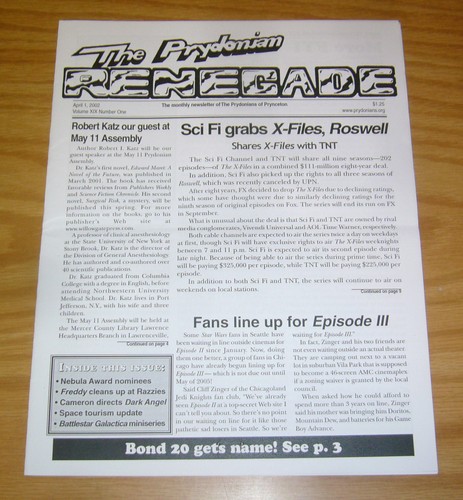 Prydonian Renegade (vol. 19) #1 VF/NM; Prydonians of Prynceton | we ...