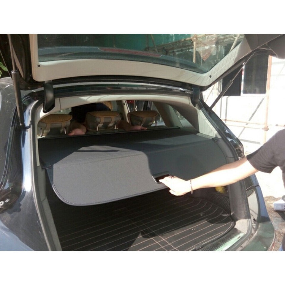 For Audi Q5 2010-2018 Black Retractable Trunk Cargo Cover Luggage Shade ...