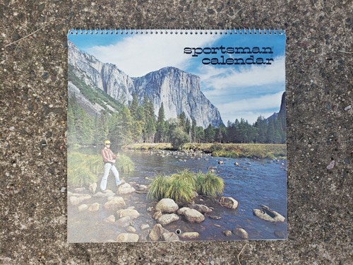 Vintage 1985 Sportsman Calendar. Hunting And Fishing | eBay