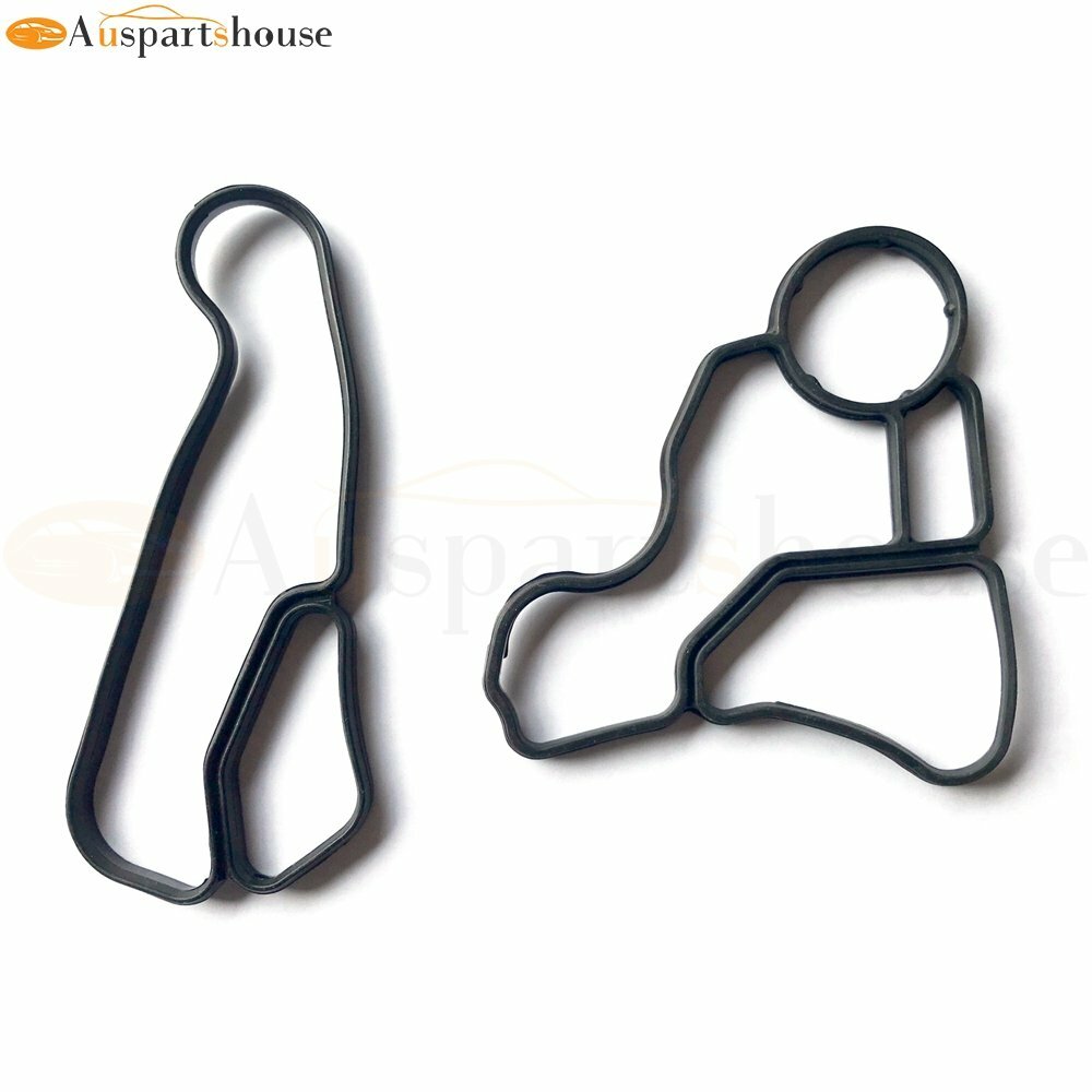 For BMW 328i 2.0L 3.0L Oil Filter Housing Gasket & Cooler Seal ...
