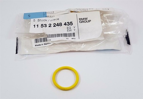 5x Genuine BMW Rubber Coolant O-Ring Seal Gasket EGR Thermostat ...