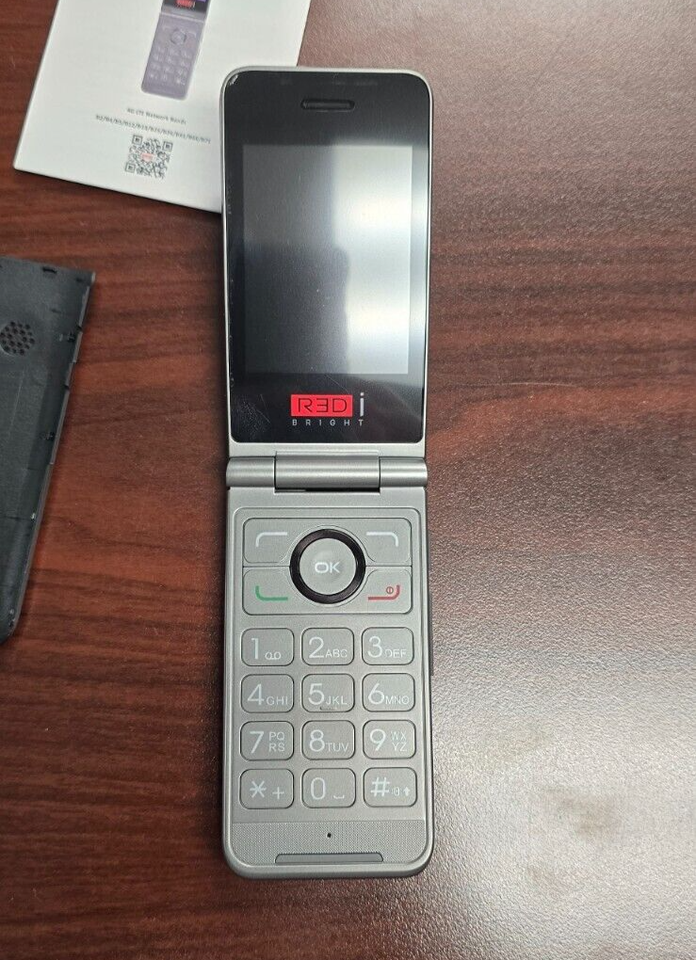 Atel R3Di 4G-LTE Basic Flip-Phone UNLOCKED T-Mobile Metro Qlink ...