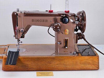 Excellent 1960 Singer 306k Zig-Zag Sewing Machine, Serviced, Electric ...