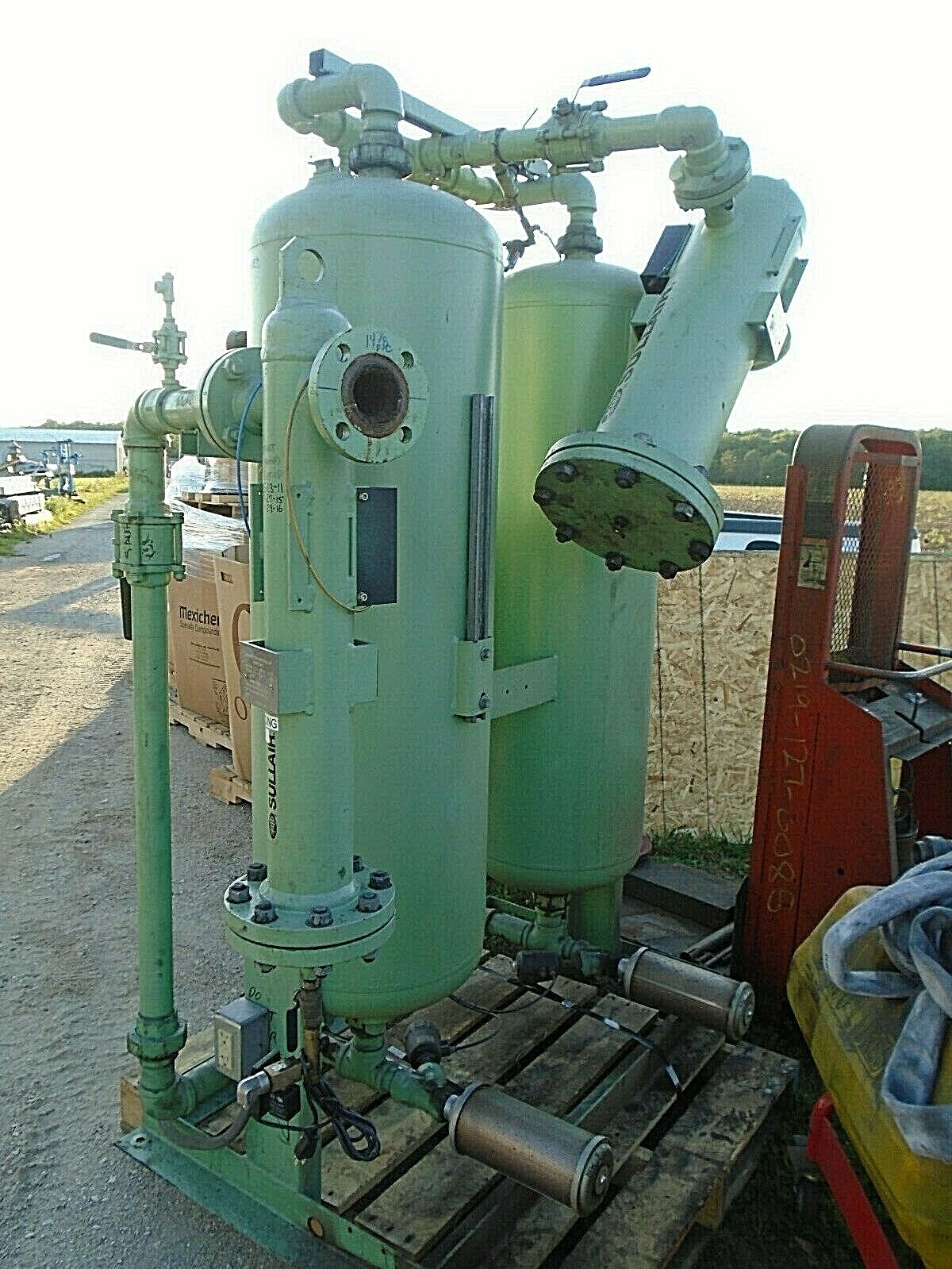 Sullair Heatless Desiccant Air Dryer SD-600 -120 volt 1 phase $7,800 ...