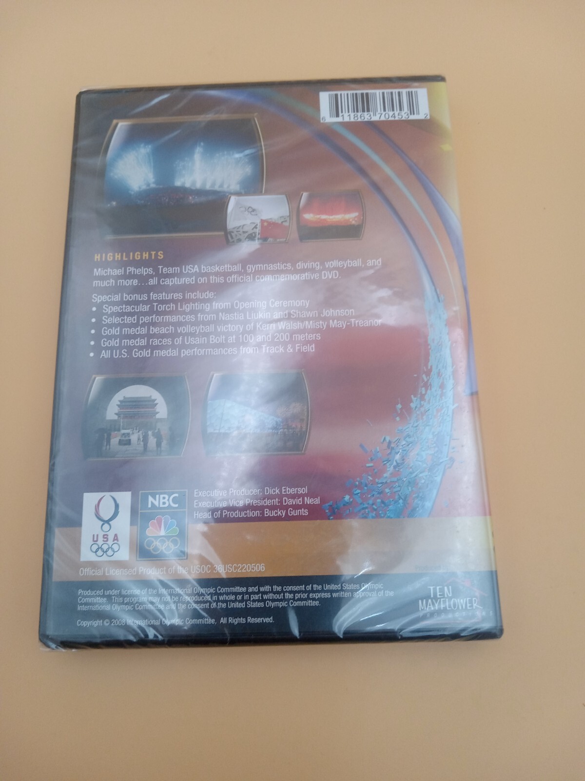 NBC BEIJING 2008 OLYMPICS, DVD, 4 DISC LOT......see description ...