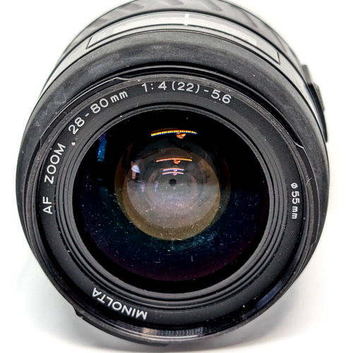 Minolta zoom lens af zoom 28-80mm 1:4(22)-5.6 For Sony/Minolta from ...