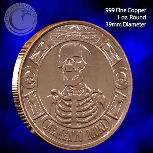 "Memento Mori" 1 oz .999 Copper Round | eBay