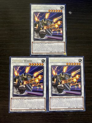 3x Combat Wheel 1st Edition Rare MZMI-EN017 Yu-Gi-Oh! | eBay