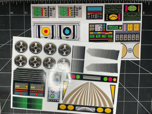 1979 MEGO Buck Rogers Land Rover | 32 CLASSIC DECALS DIE-CUT | eBay