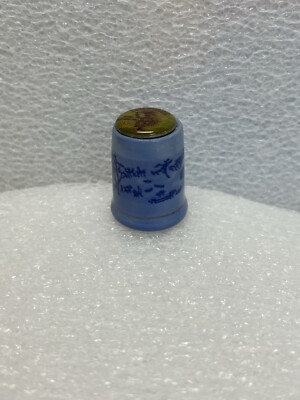 Cherokee Indian Reservation N.C. Porcelain Collectible Thimble | eBay