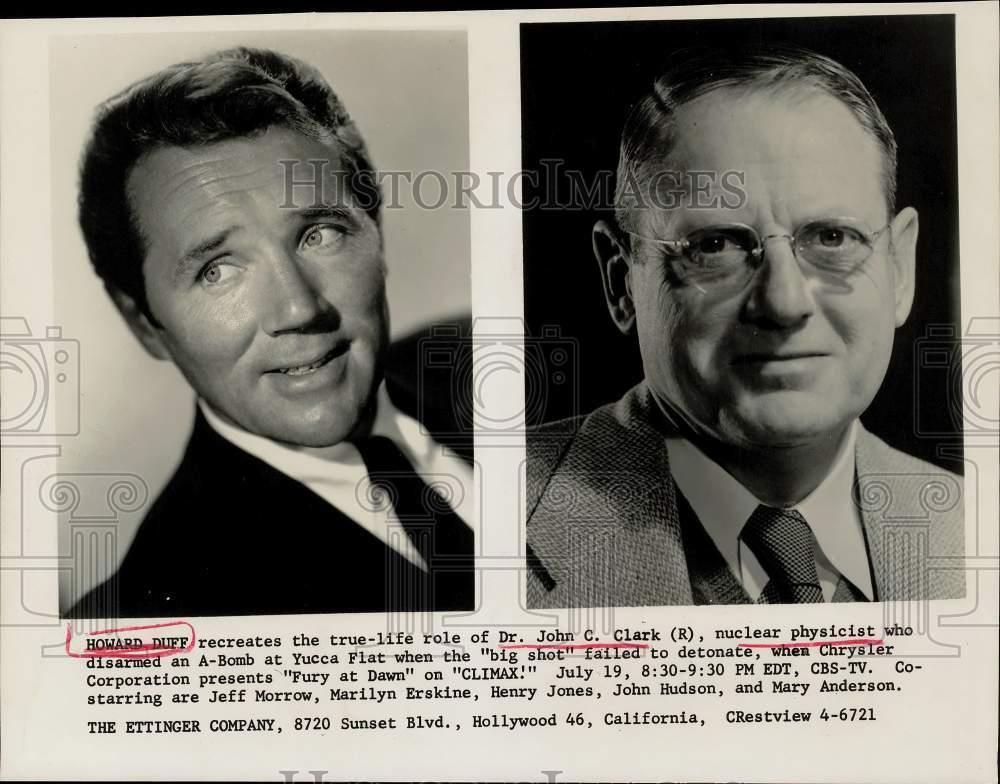 Howard Duff Actor Howard Duff At Brian's Drive In Theater