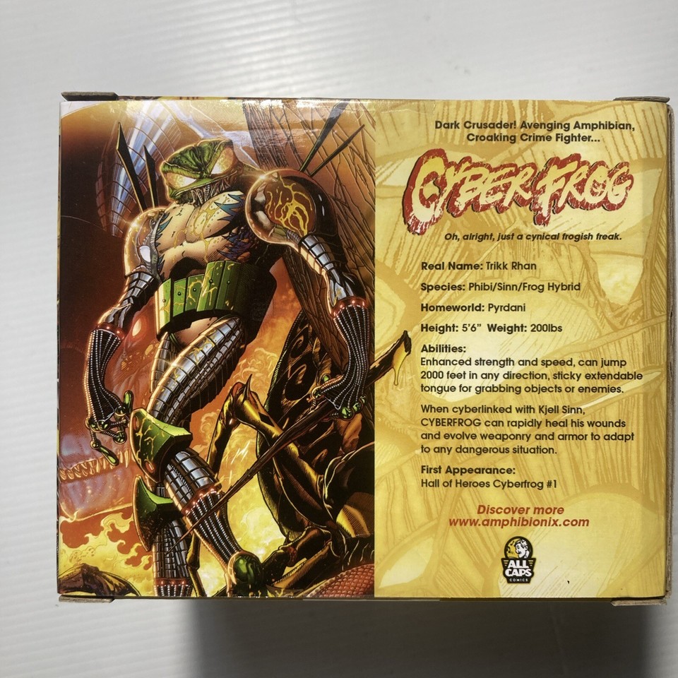 Cyberfrog PVC Toy Cyberfrog Rekt Planet Campaign Ethan VanSciver All ...