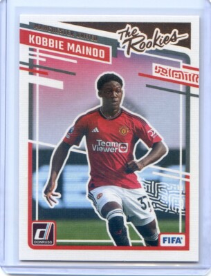 2023-24 Panini Donruss Soccer FIFA KOBBIE MAINOO RC THE ROOKIES SP #7 ...