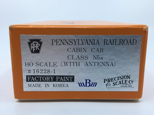 HO Precision Scale Co PSC 16228-1 Pennsylvania N5a Cabin Car Caboose ...
