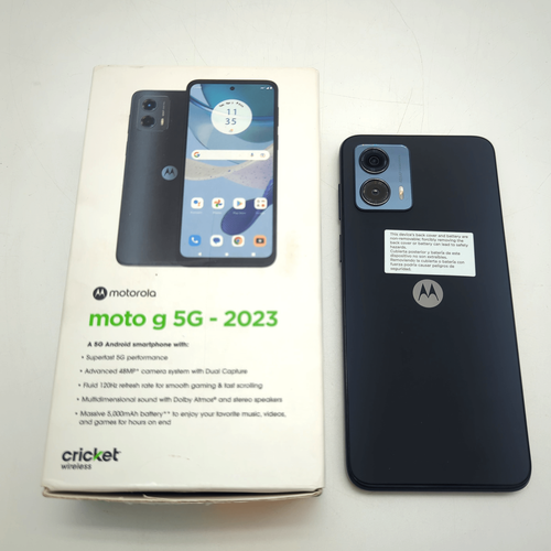 Motorola Moto G 5G (2023) XT2313-4 64GB | Ink Blue | CRICKET ONLY | eBay