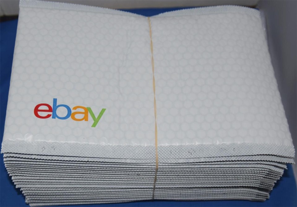 20 eBay Branded Airjacket Bubble Mailer/Envelopes 6.5" x 9.25" - Shipping Supply | eBay