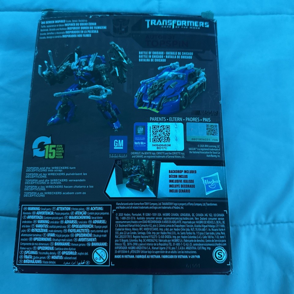Transformers Studio Series 63 - Topspin, All Accessories And Box | eBay