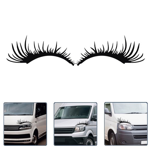 Vehicle Accessories Headlight Eyebrow Stickers Car Eyelashes for ...