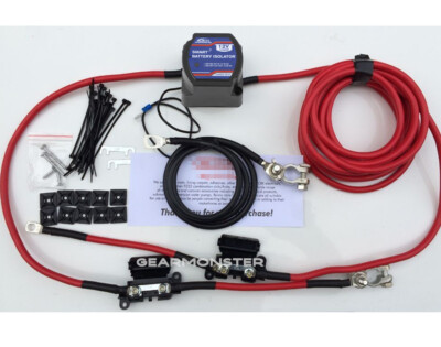 5m Ready Split Charge Relay Kit 12v 140 AMP 70AMP Wire T5 Camper | eBay