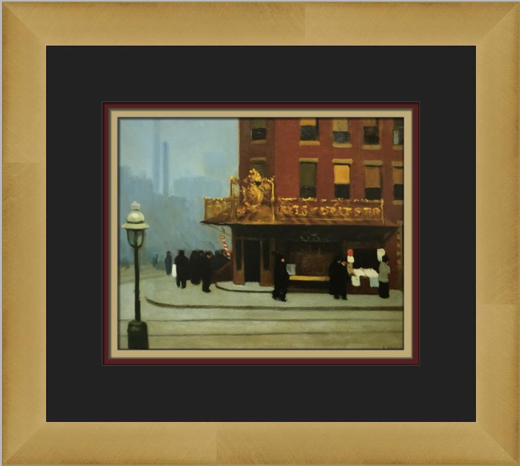 Edward Hopper Barber Shop