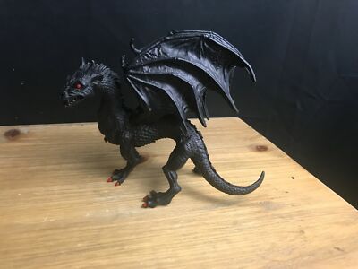 LOOSE 2010 Black Forest Dragon Fantasy Figure Safari Ltd Toy | eBay ...