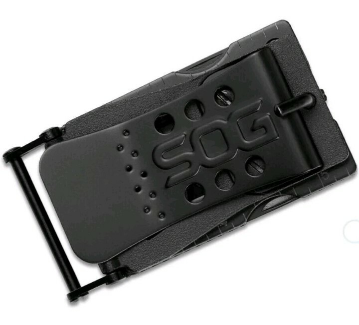 SOG SN1002-CP Sync I Traveler Tool SOG BELT BUCKLE MULTI TOOL AUTHENTIC ...
