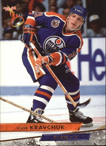 1993-94 Ultra Oilers Hockey Card #80 Igor Kravchuk | eBay