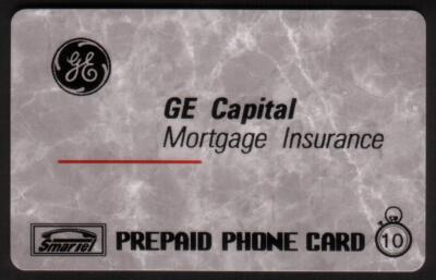 10m GE Capital Mortgage Insurance. Blank Back PROOF Phone Card | eBay