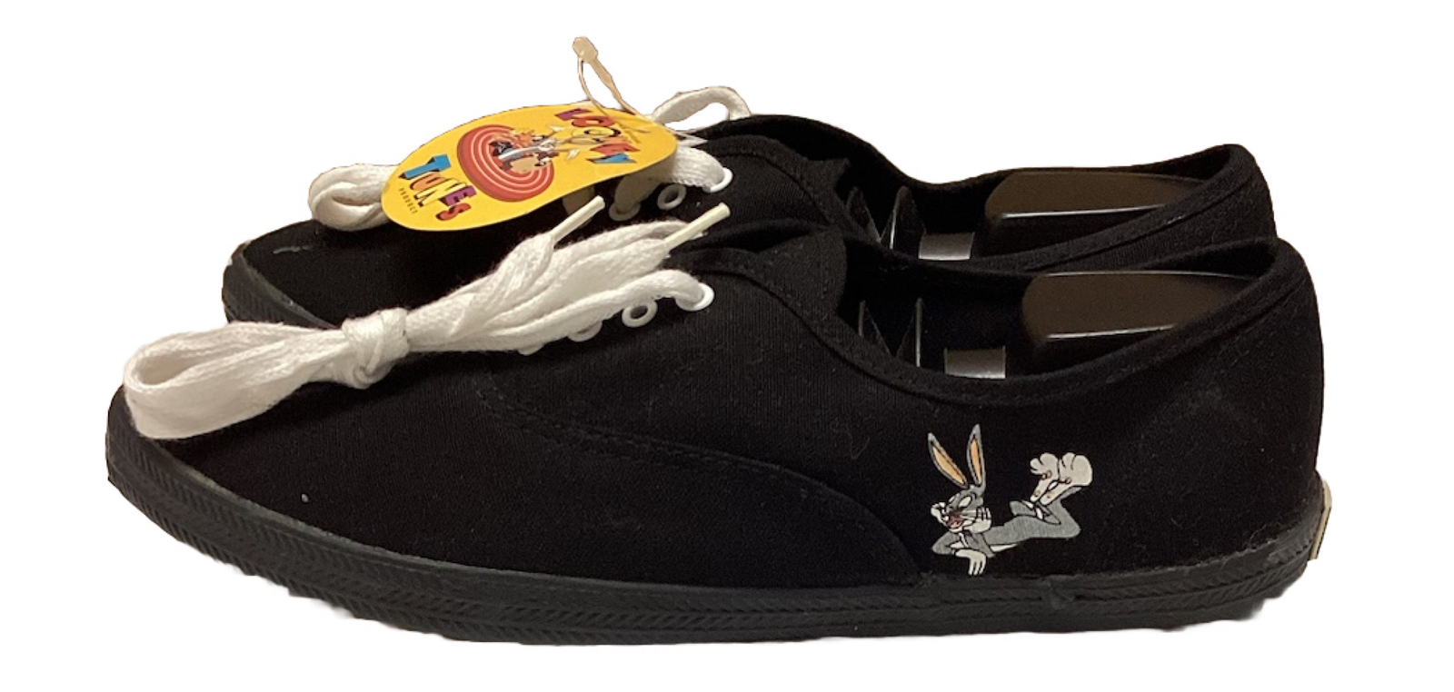 Bugs Bunny Vintage 1994 Looney Tunes Black Shoes Wome… - Gem