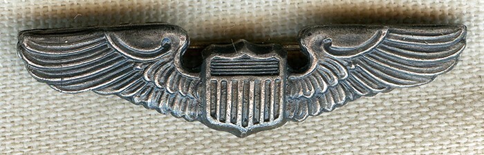 COLLECTION LOT WW2 wing AVIATOR BADGE CAP LAPEL PILOT USAF GLIDER ...