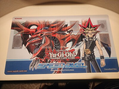 Yu-Gi-Oh! Speed Duel “Yugi & Slifer” Win-A-Mat Playmat | eBay