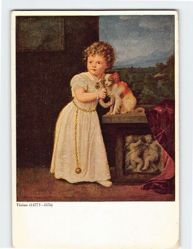 Postcard Daughter of Roberto Strozzi By Tizian | eBay