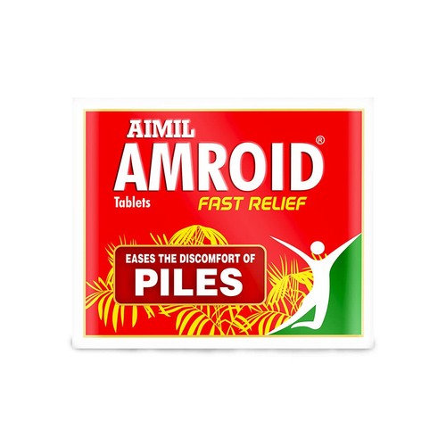 AIMIL Amroid Ayurveda Tablets Poly Herbs Healthcare Medicine for Piles ...