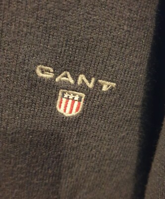 Gant V Neck Cotton Wool Medium T Shirt RRP:- £110 Designer | eBay