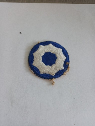 Patch Armee us 9th SERVICE COMMAND WW2 original | eBay