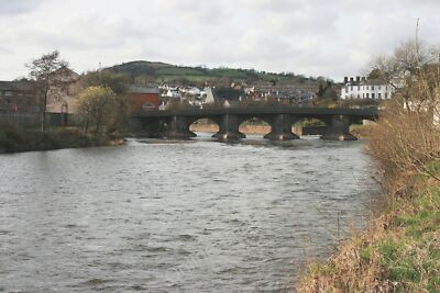 Photo 12x8 River Usk and bridge, Brecon Brecon/Aberhonddu c2010 | eBay UK