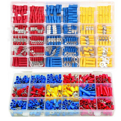 520/480 Insulated Electrical Wire Splice Terminal Spade/Crimp/Ring ...