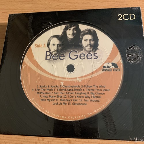 The Bee Gees CD Gees Bee - VINTAGE VINYL & FEEL THE GROOVE 2 Cd Box in ...