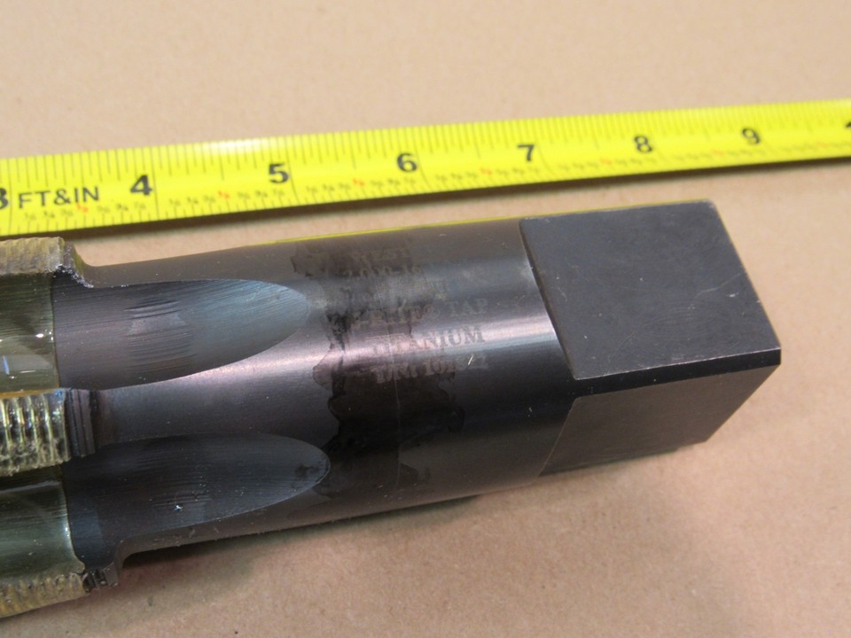 2" tap 2-16 WESTERN 16 TPI J-rite Titanium HSS GH4 | eBay