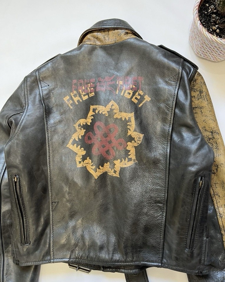 Belstaff Free Tibet Leather Jacket Mens Black Very Rare Xsmall | eBay