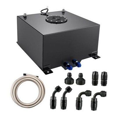 Fuel Cell Tank Aluminum with Level Sender 6AN 12FT CPE Fuel 10 Gallon ...