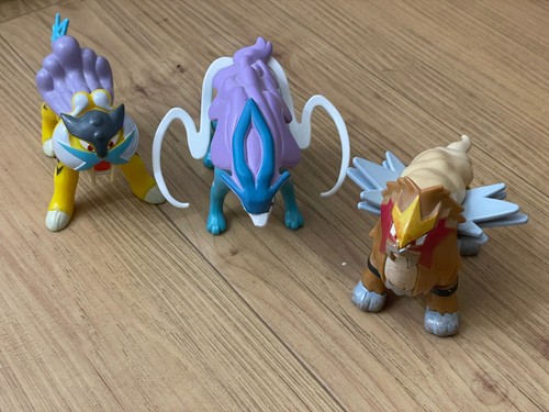 Legendary Dogs Figure Set - Pokemon Entei, Raikou, Suicune | eBay