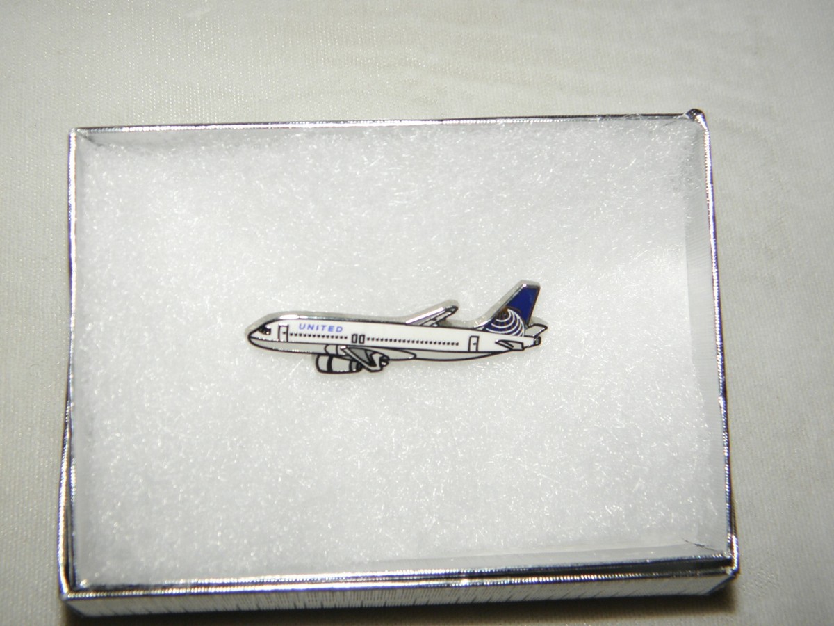 Pin United Airlines A320 United A320 Pin Collectors Planewear