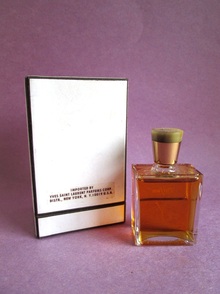 YSL Parfum Y 1960s Vintage Pure Perfume 1/2 oz Yves Saint Laurent VERY ...